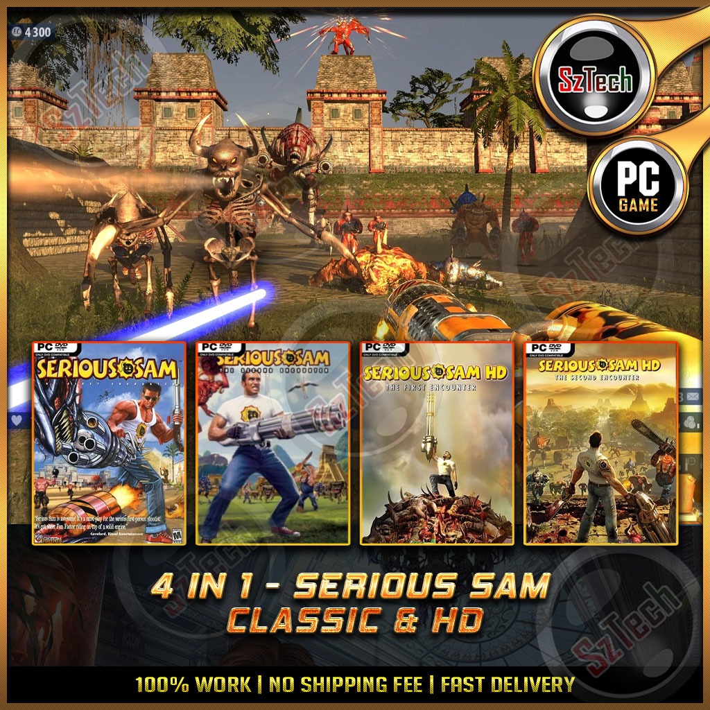 Serious Sam 1 & 2 | HD & CLASSIC [PC GAME]🔥[ DIGITAL DOWNLOAD]🔥 ...