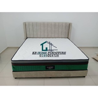Katil Design Baru Turkish Luxury home bed wing dan chanel Bedframe ...