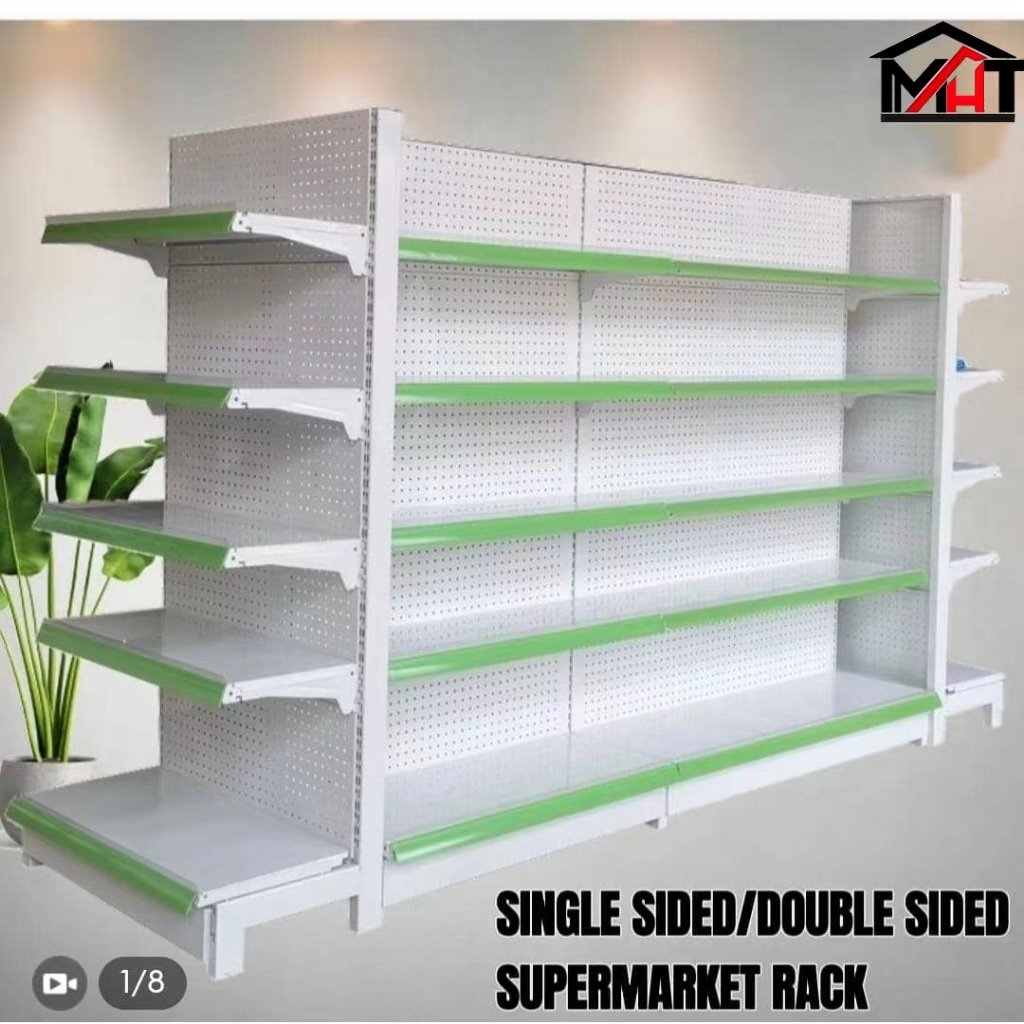 4,5,6,7 Level Supermarket Rack Groceries Supermarket Display Shelf ...