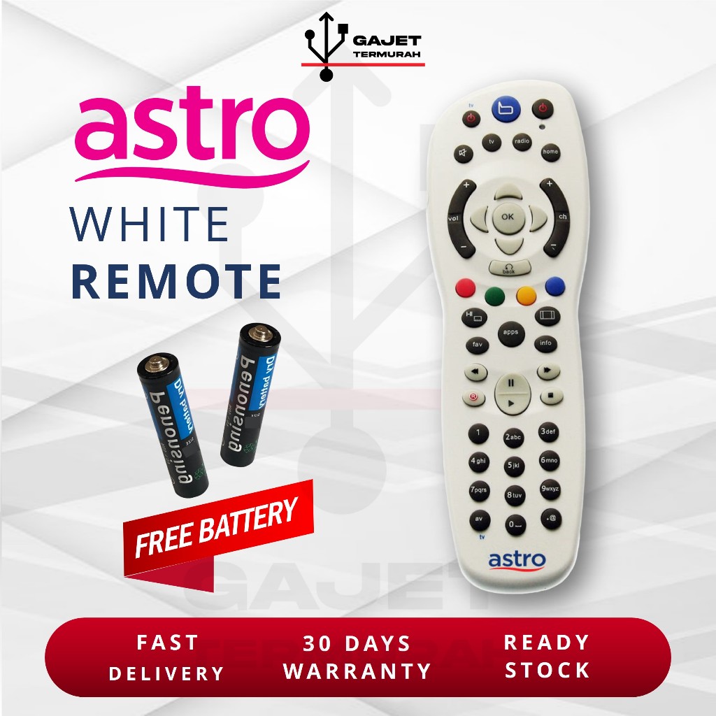 Alat Kawalan Jauh ASTRO Beyond 9 in 1 Universal Remote Control ...