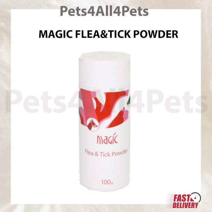 Magic Flea & tick Dry Cleaning Powder (100g) | Shopee Malaysia