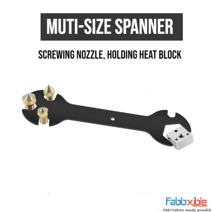Muti-Size Spanner for Screwing Nozzle and Holding Heat Block | Shopee Malaysia