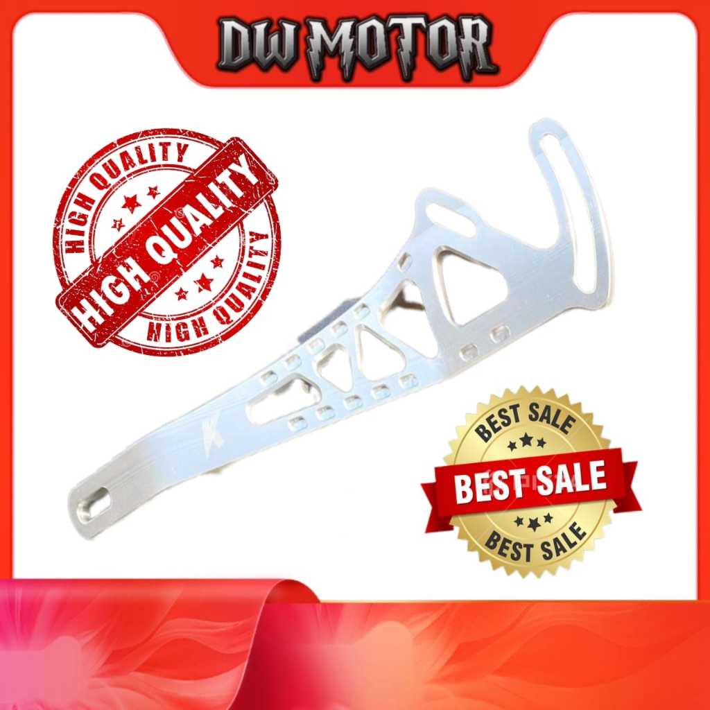 10MM TEBAL KINGDRAG RACING CNC ADJUSTABLE EXHAUST BRACKET EXZOS TAPAK YAMAHA Y16 Y15 V1 V2 LC135 ...