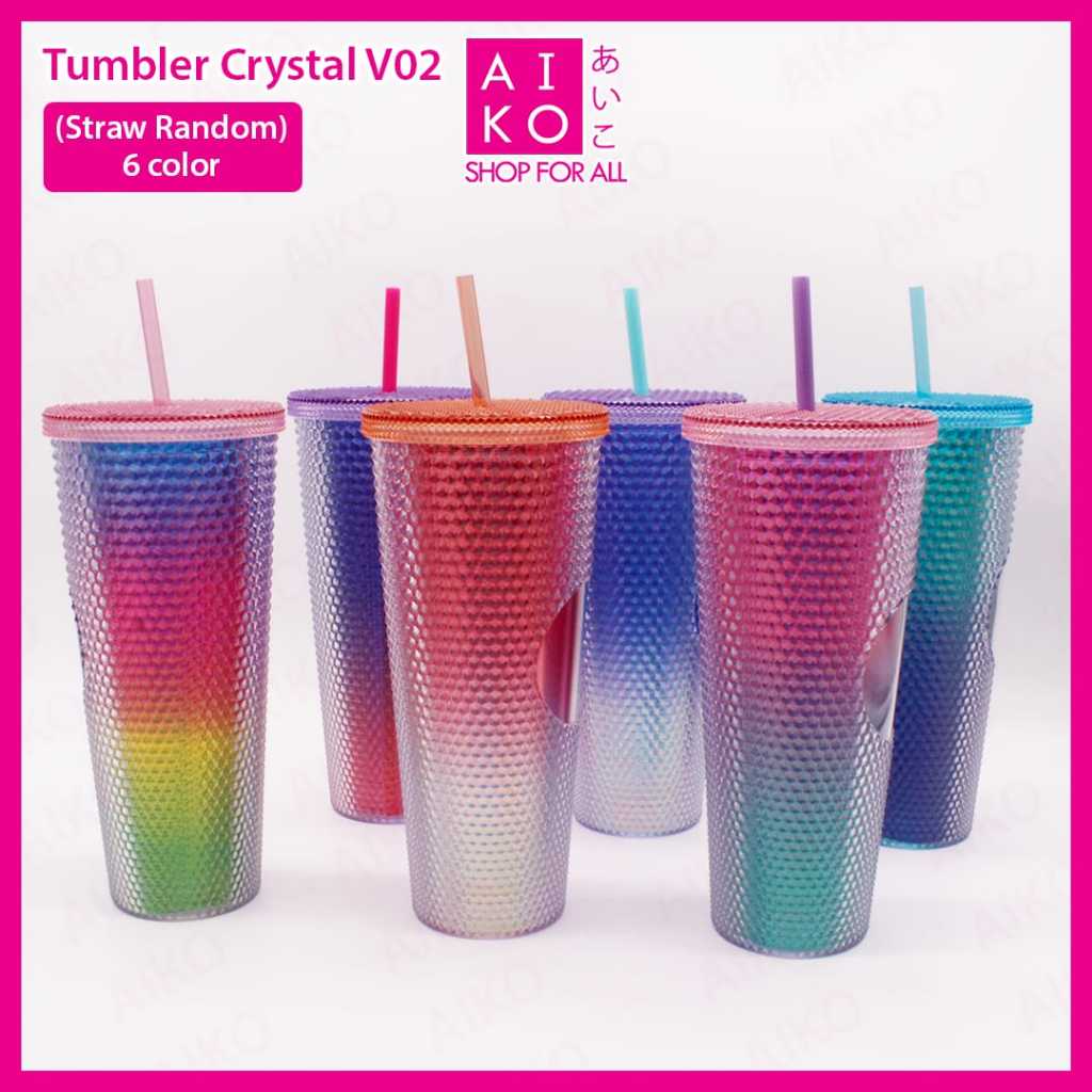REUSABLE BARBIE COLD CUP TUMBLER STRAW CUP INS STYLE (SHAINING 2COLOUR ...