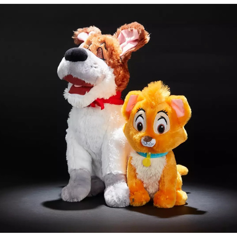 yORIGINAL Oliver and Dodger Plush Set - Oliver & Company - Disney100 ...