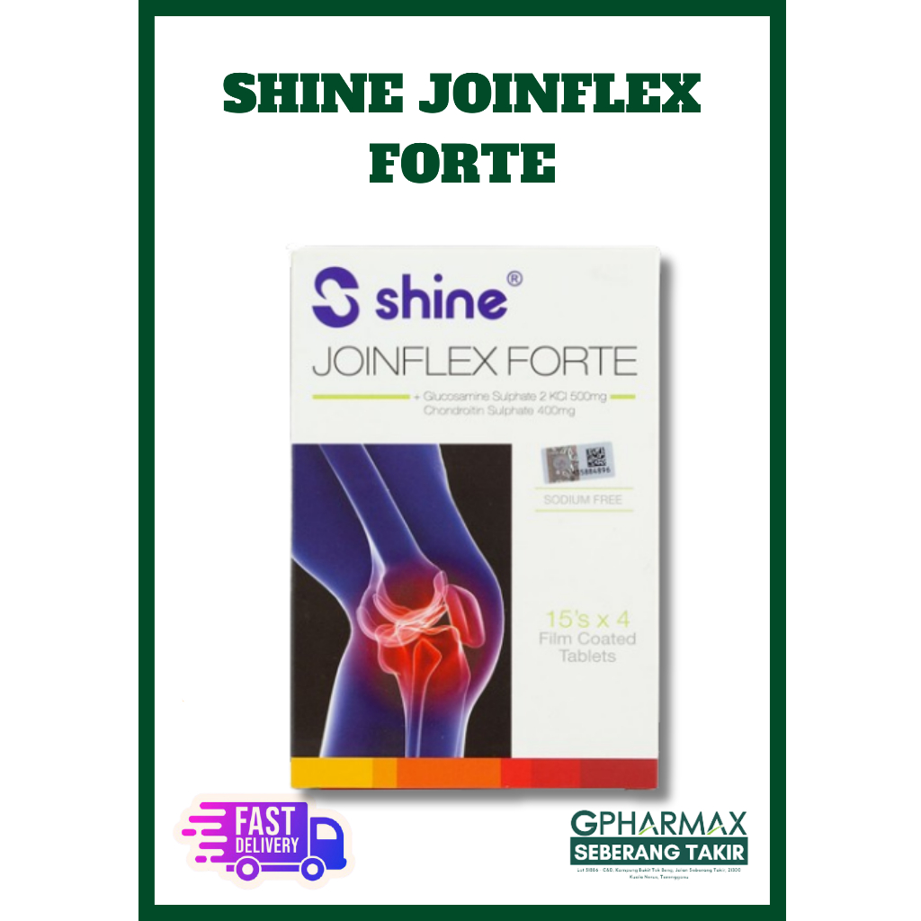 Shine Joinflex Forte 15's X 4 Terapi Tambahan Osteoartritis | Shopee ...