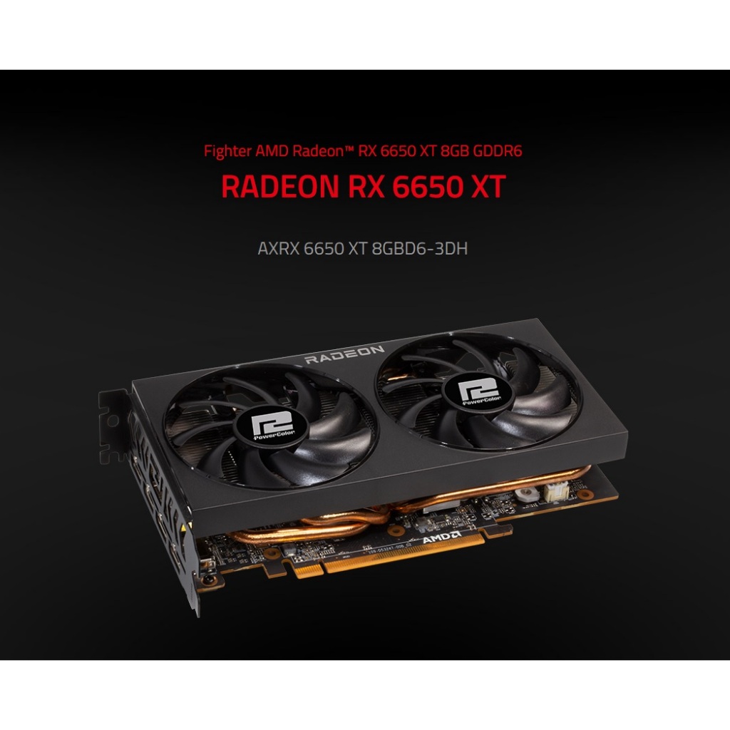 PowerColor Radeon RX | RX6500XT | RX6600 | RX6650XT | RX6750XT ...