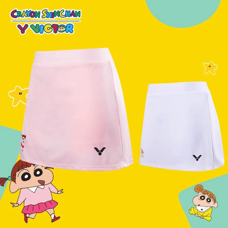 VICTOR Badminton Crayon Shin-chan sports skirt K-405CS With safety ...