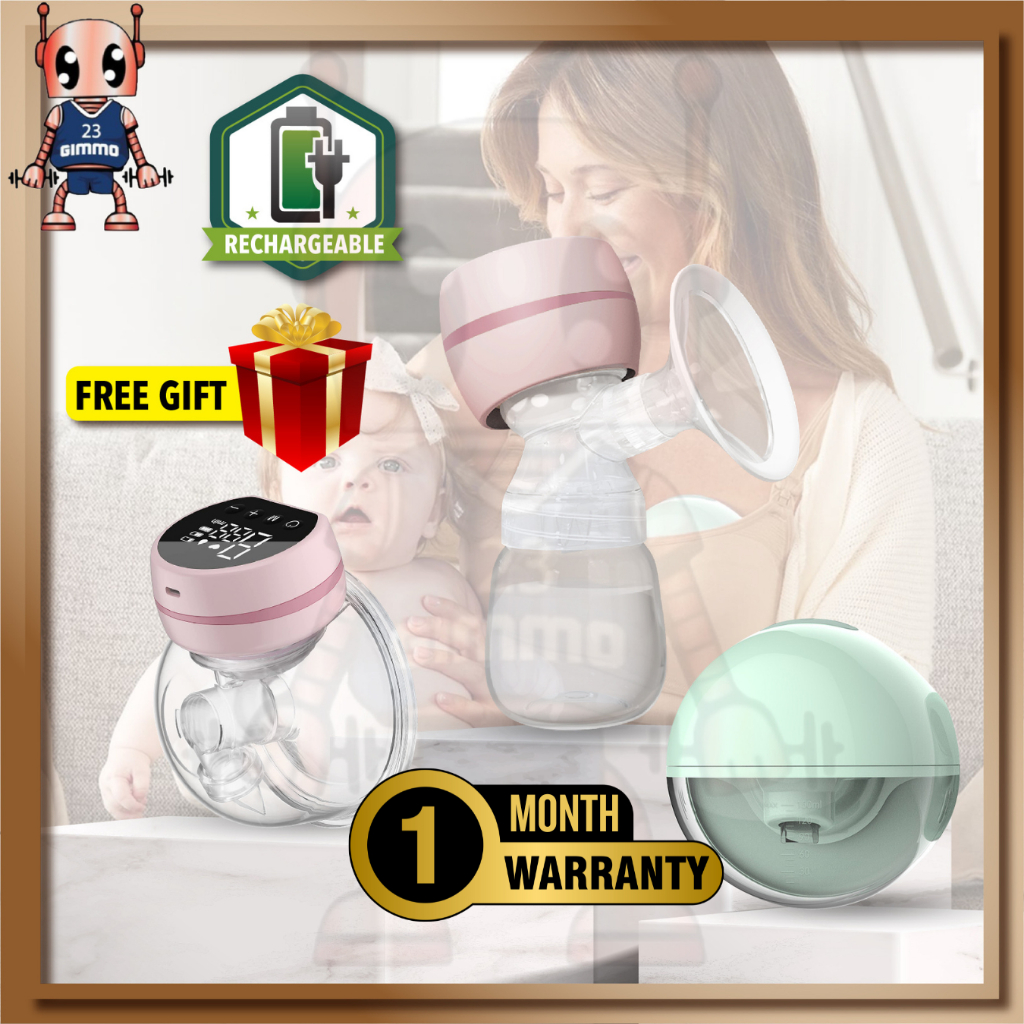 Pam Susu Elektrik Wearable Breastpump Pump Susu Handsfree Portable ...
