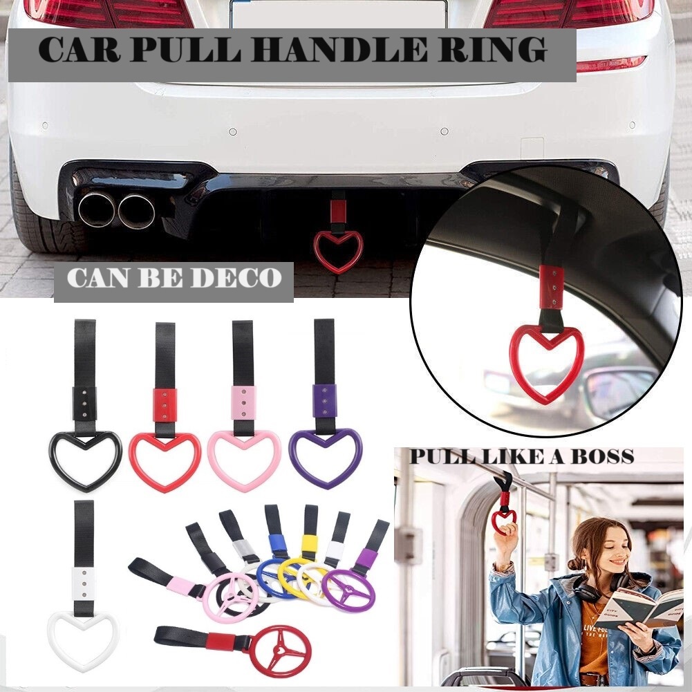 Car Interior Decoration Pull Ring Handle Strap Charm Drift JDM ...