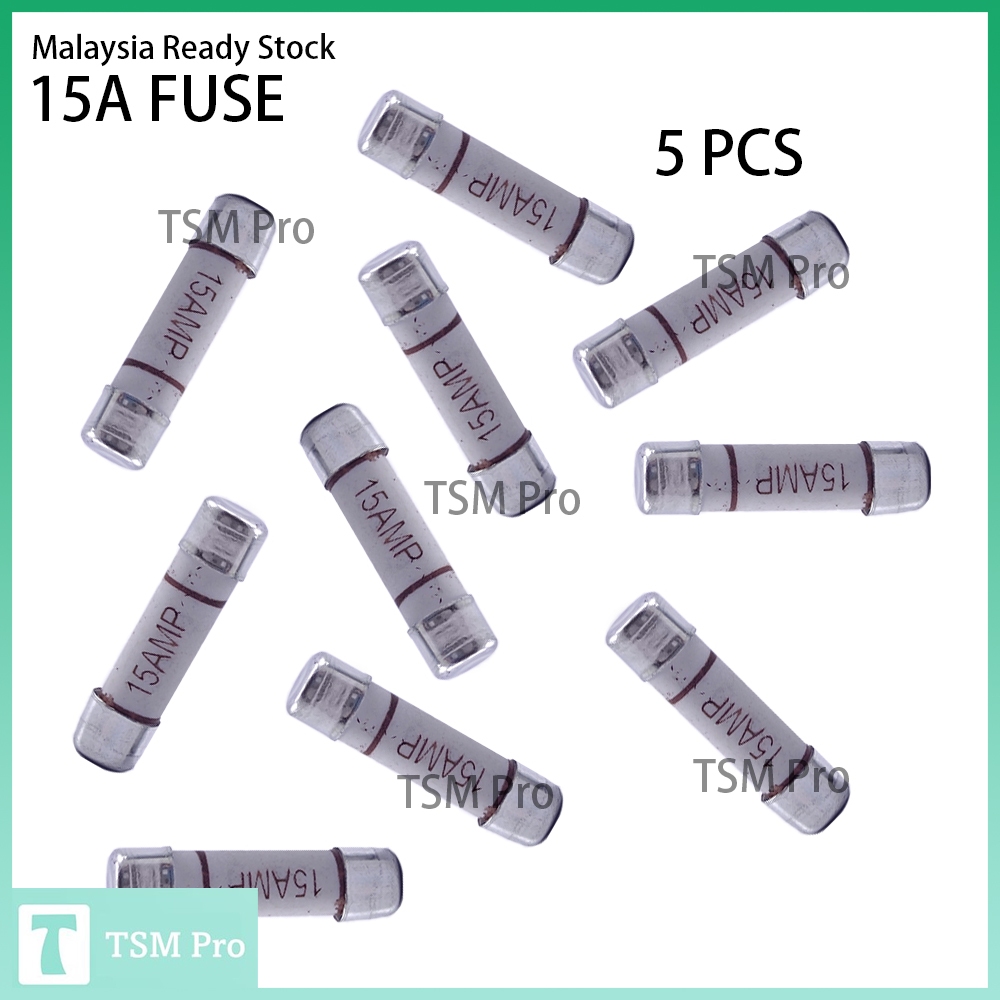 15A Plug Top Fuse/ 15A Fius (5pcs) | Shopee Malaysia