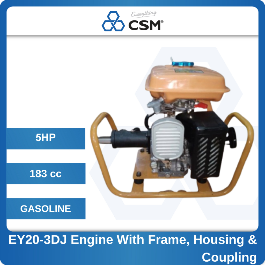 SAKURA 5hp 183CC Gasoline Engine With Frame, Housing & Coupling EY20 ...