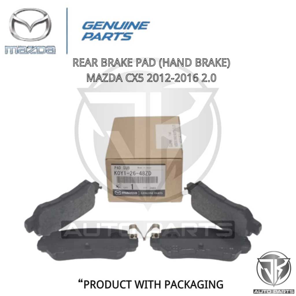 #100% ORIGINAL#MAZDA REAR BRAKE PAD (HAND BRAKE) MAZDA CX5 2012-2015 ...