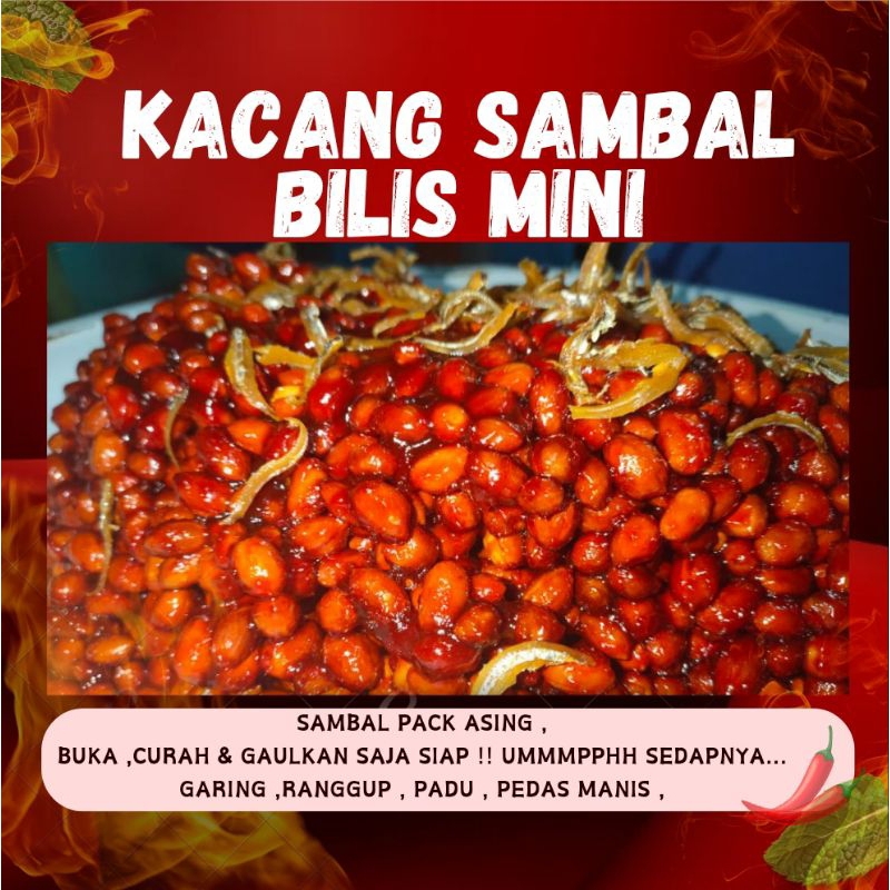 KACANG SAMBAL MINI DELICIOUS ( SAMBAL PACK ASING ) | Shopee Malaysia