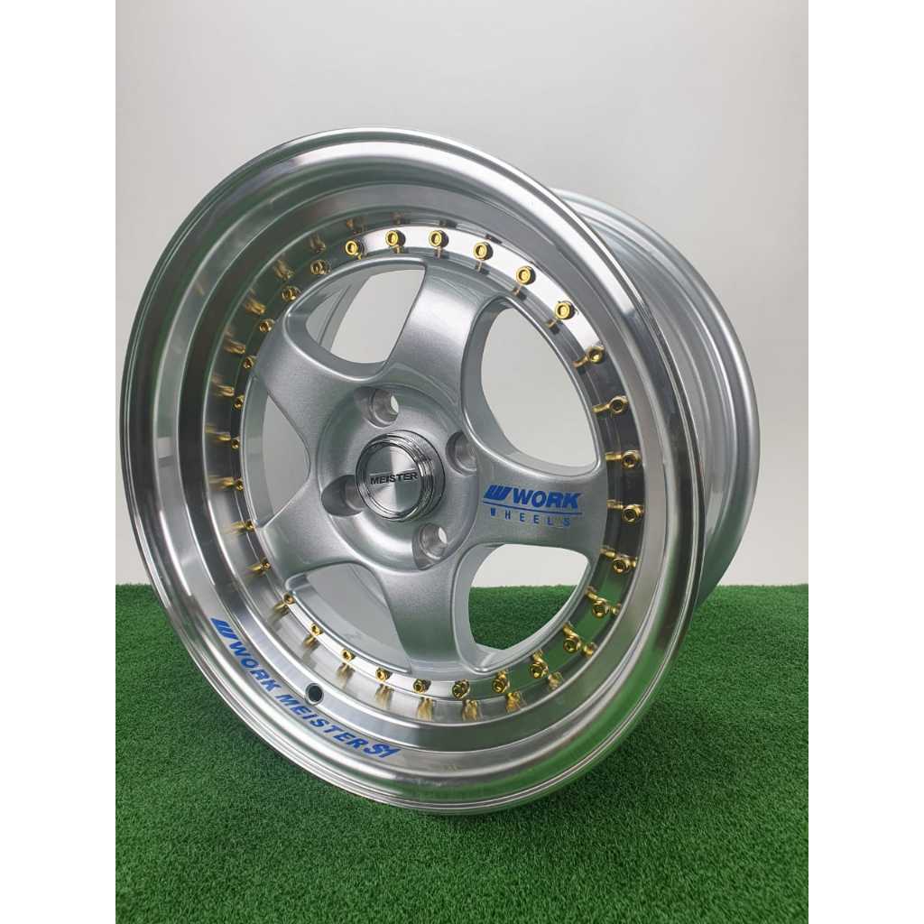 SPORT RIMS 15inch 15x7.5jj 4x100 ET:28 | Shopee Malaysia