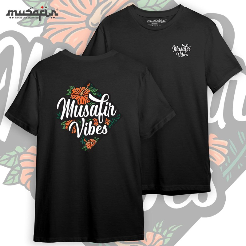 Musafir - MUSAFIR VIBES (Black) | Shopee Malaysia