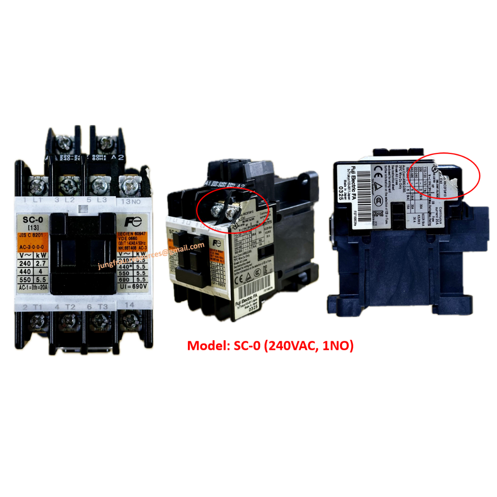 FUJI ELECTRIC Magnetic Contactor (SC-Series ) * IMPERFECT CONDITION | Shopee Malaysia