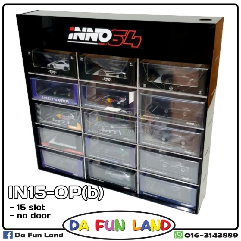 🚗 IN15-OPZ 🚗 DISPLAY RACK 15 SLOT for INNO64 or TIME MICRO ...