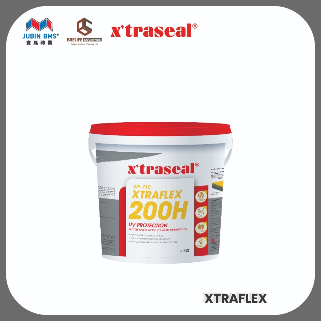 【Ready Stock】X'TRASEAL WP-710 XTRAFLEX 200H UV PROTECTION WATER-BASED ...