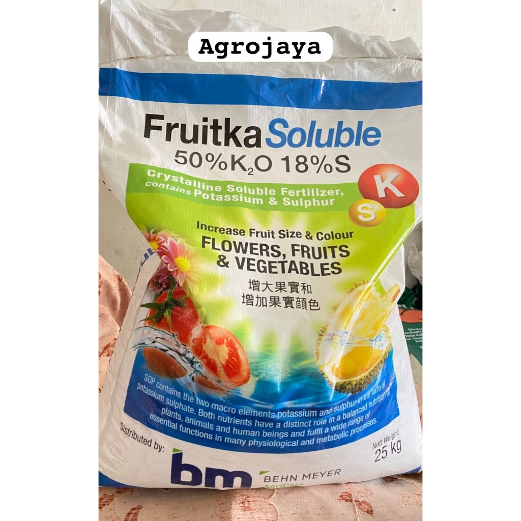 1kg (repacking)Fruitka Soluble Baja Subur Bunga dan Buah BM Behn Meyer ...
