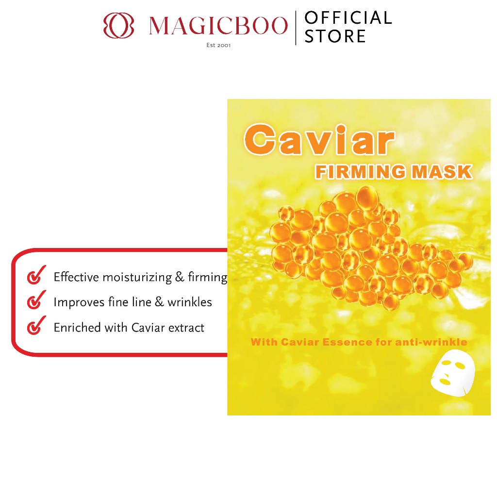 Magicboo Lemasque Caviar Firming Mask (8Pcs) | Shopee Malaysia
