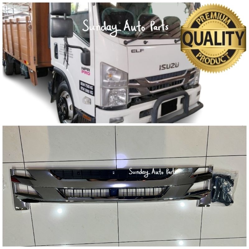 Isuzu NPR PRO New Chrome Grille 3 Ton Front | Shopee Malaysia