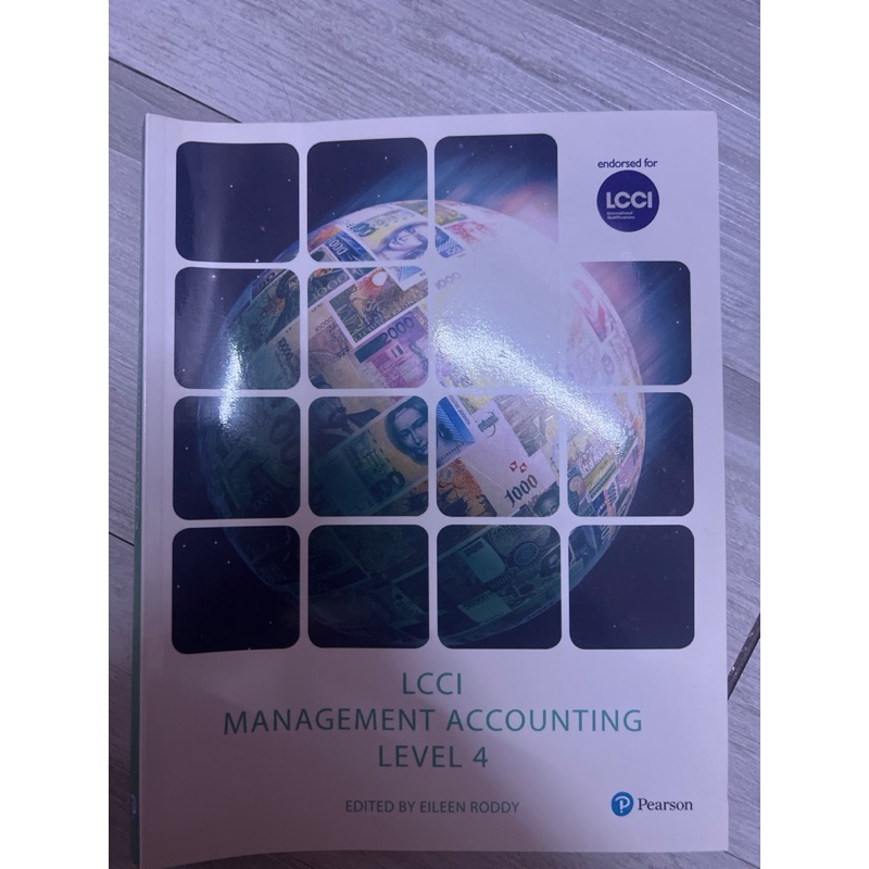 lcci level 4 management accounting （ used） | Shopee Malaysia