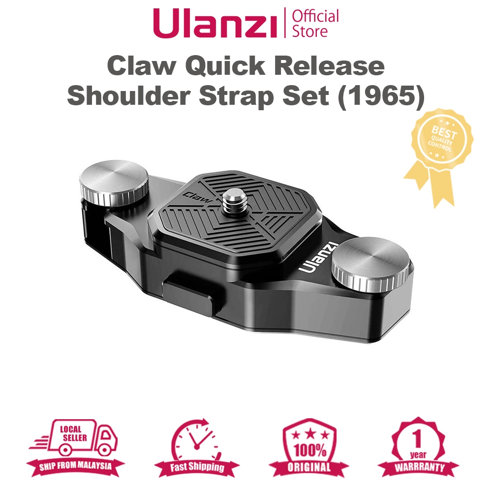 Ulanzi Claw Quick Release Shoulder Strap Set ( 1965 ) | Shopee Malaysia