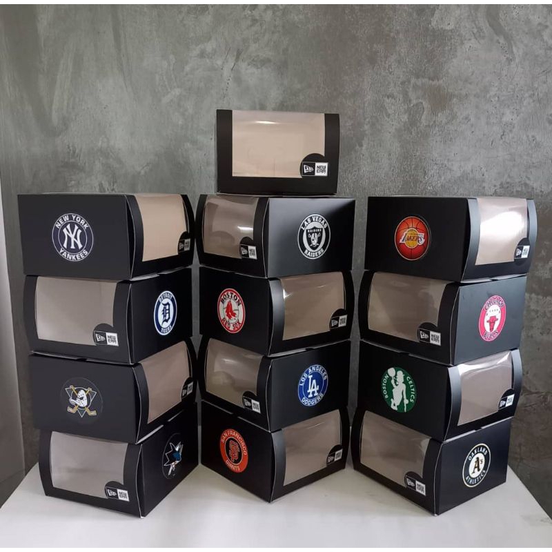 new era cap boxes/ kotak cap new era | Shopee Malaysia
