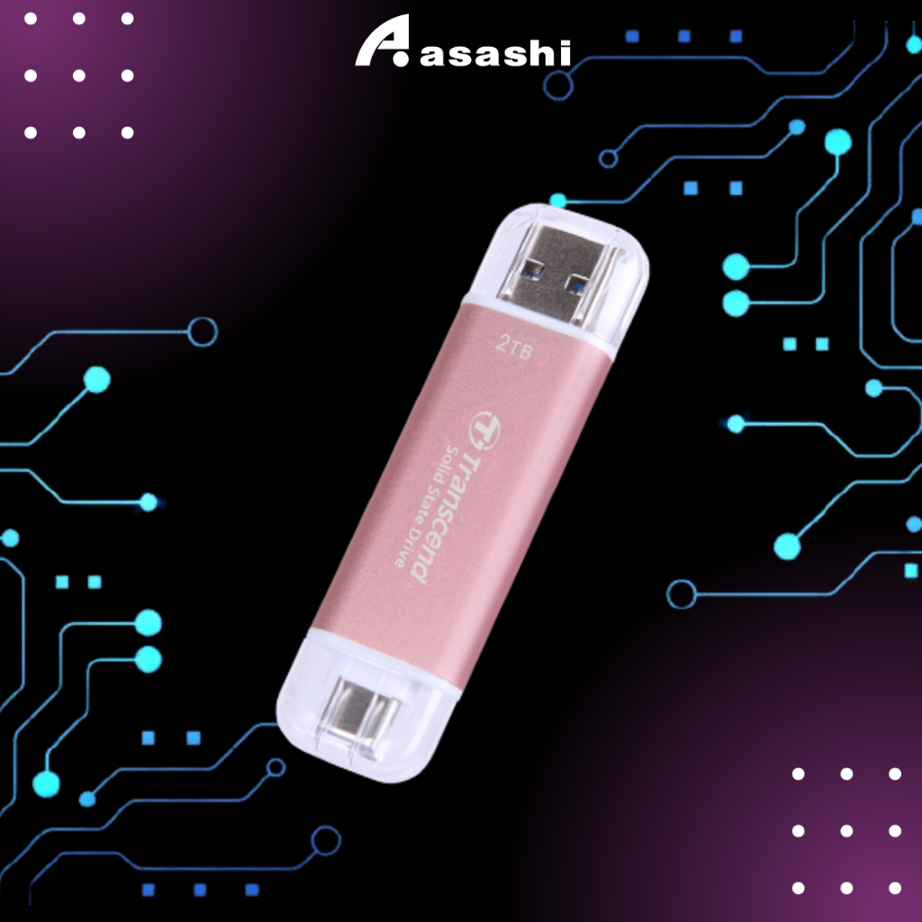 Transcend ESD310C / ESD310S 512GB / 1TB USB3.1 Gen2 Portable SSD with ...