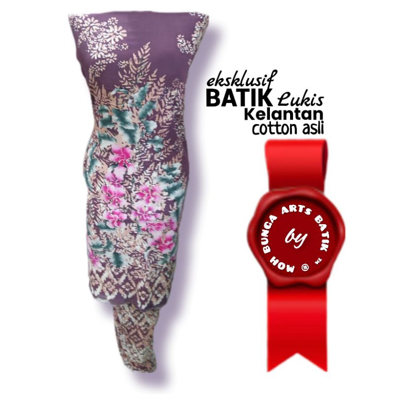 👉🔥 💯 AUTHENTIC BATIK LUKIS COTTON ELEGANT KELANTAN LIMITED EDITIION ...