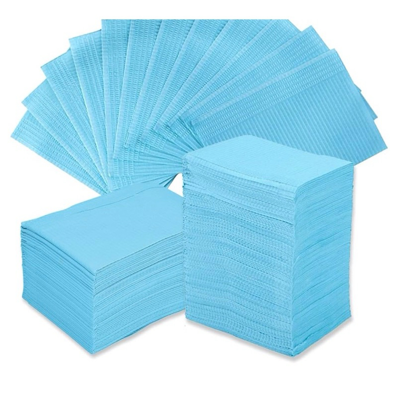 DENTAL BIB 2PLY PAPER + 1PLY POLY 500’s | Shopee Malaysia