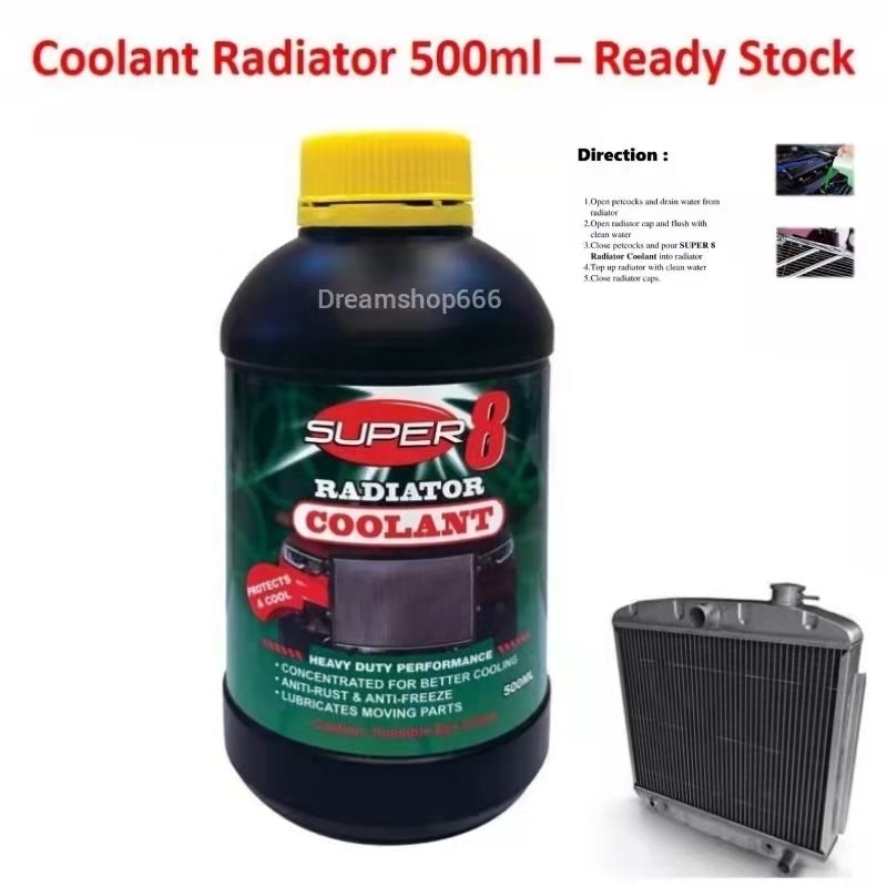 Penyejuk Radiator Kereta Car Care Radiator Coolant(500ml)Enjin Sejuk ...