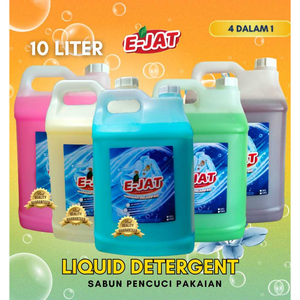 Sabun Dobi Ejat 10Liter (Laundry Liquid Detergent) | Shopee Malaysia