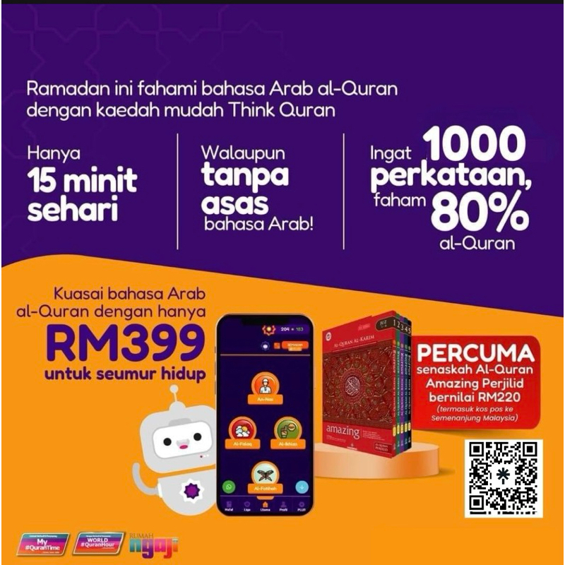 Aplikasi Think Quran Plus (Lifetime Premium User) | Shopee Malaysia