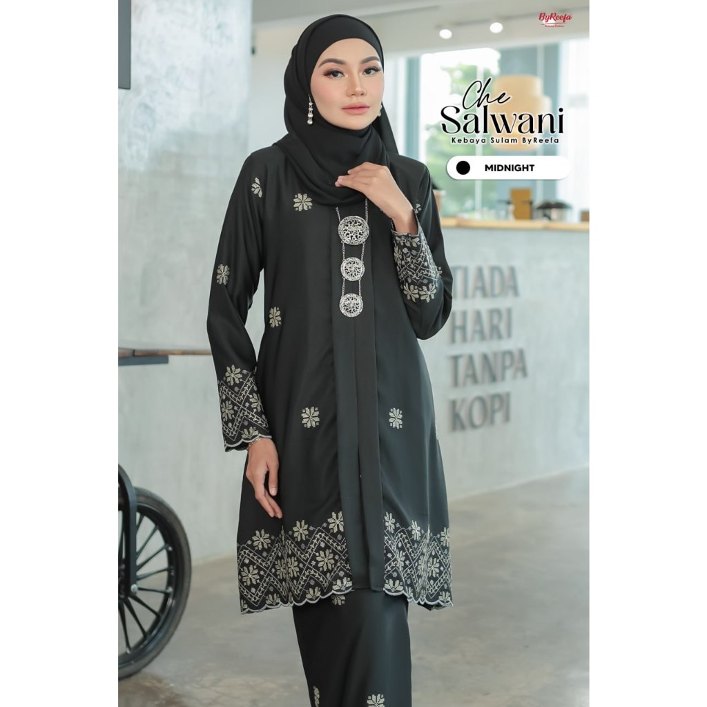 NEW ARRIVAL RAYA BAJU KURUNG KEBAYA CHE SALWANI BYREEFA 2024 | Shopee ...