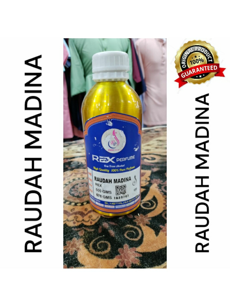 RAUDAH MADINA 100% ORIGINAL PATI MINYAK WANGGI (100ML/500ML) DARI UAE DUBAI | Shopee Malaysia