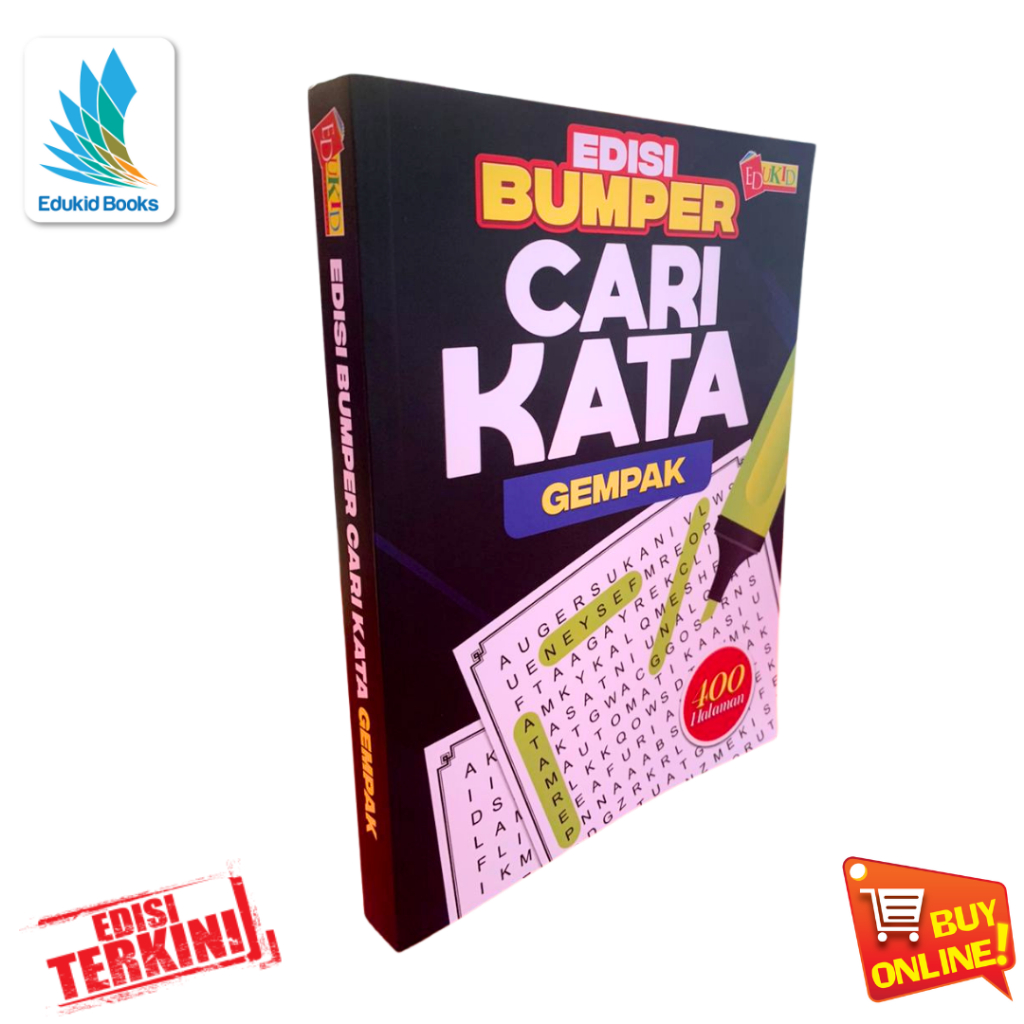 Edisi Bumper Cari Kata - Gempak - aktiviti - minda - word search - kanak kanak - kids - dewasa ...