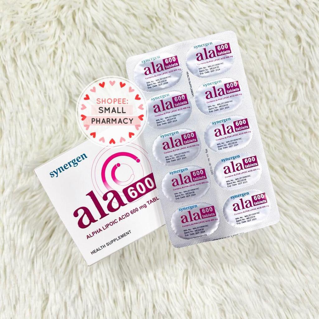 Synergen Alpha Lipoic Acid 600mg 10s | Shopee Malaysia