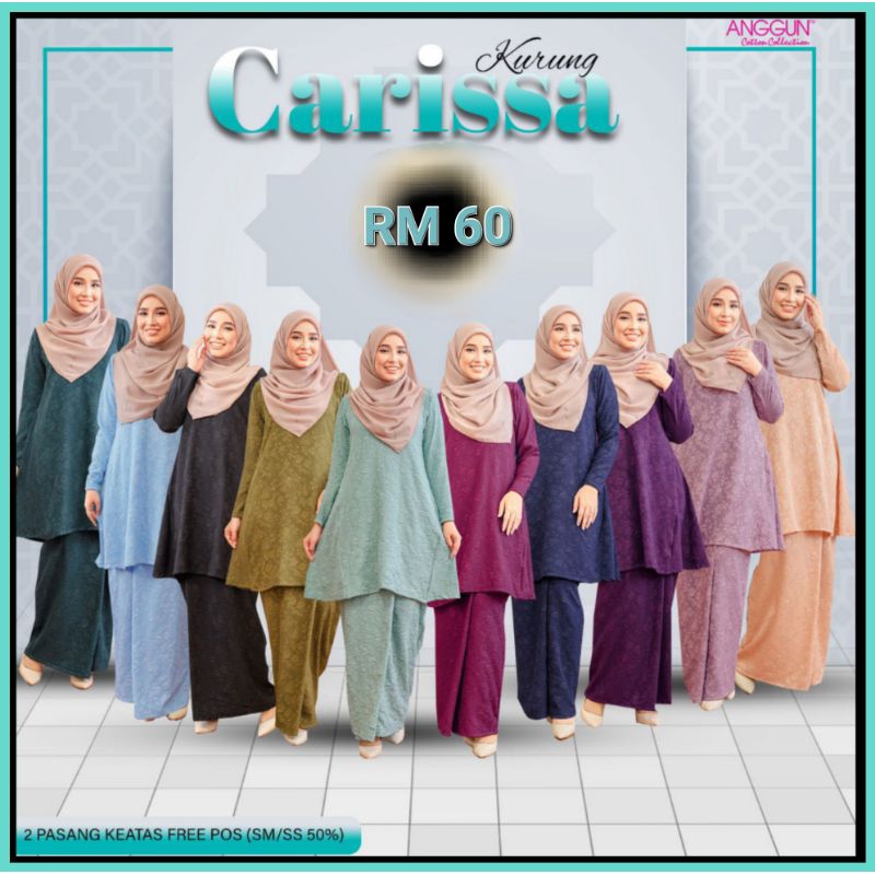 [READY STOCK]‼️KURUNG CARISSA BY 𝗔𝗡𝗚𝗚𝗨𝗡‼️NEW RELEASED [2/11/2023 ...