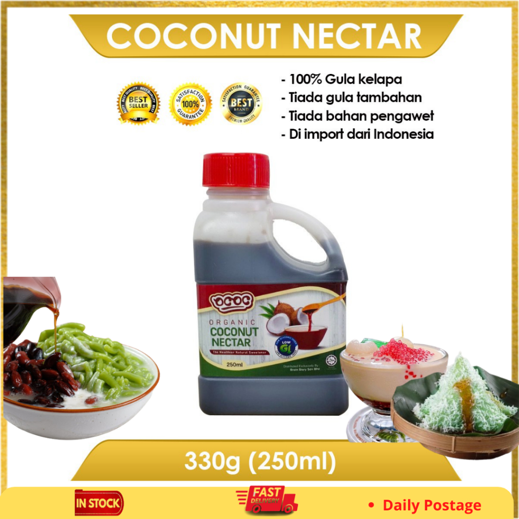 Gula Kelapa Cair OCOC | Organik | Organic Coconut Sugar Nectar ...