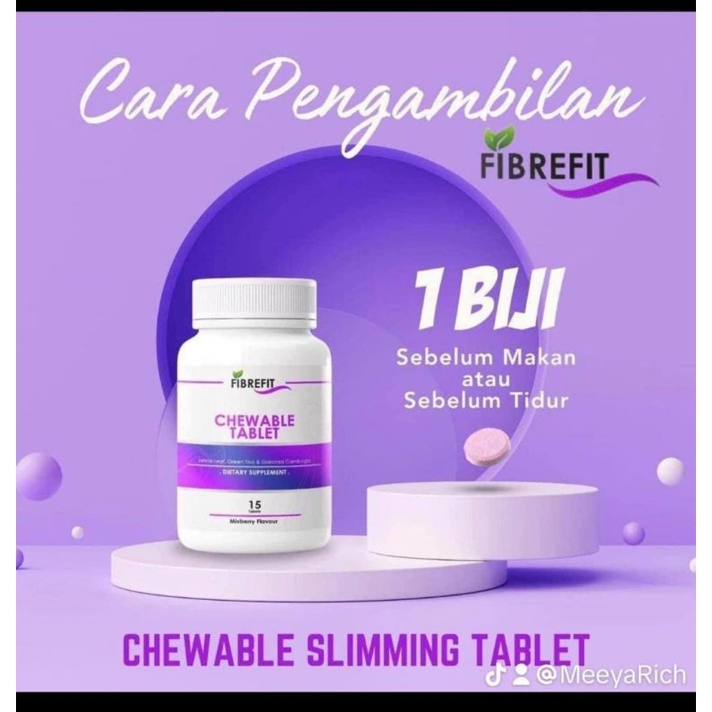 FIBREFIT CHEWABLE TABLET | Shopee Malaysia