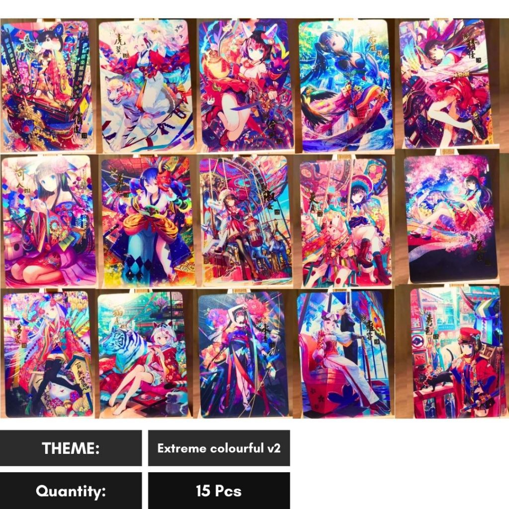 [DIY card]Panduola DIY CUSTOM anime waifu card series | Shopee Malaysia