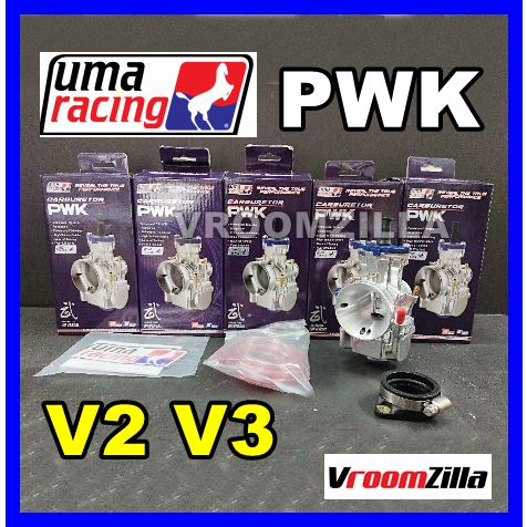 UMA RACING 4T CARBURETOR PWK V2 V3 24MM 28MM 30MM 32MM 34MM 36MM 100% ...