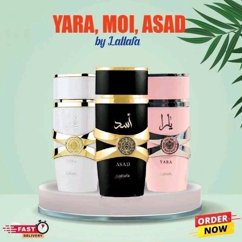 Asad, Yara & Yara Moi Perfume EDP-100ml By Lattafa | Shopee Malaysia
