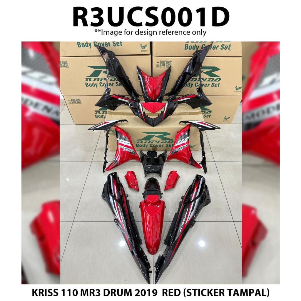 Modenas MR3 KRISS110 Kriss 110 2019 Drum Cover Set Body Set Stripe ...