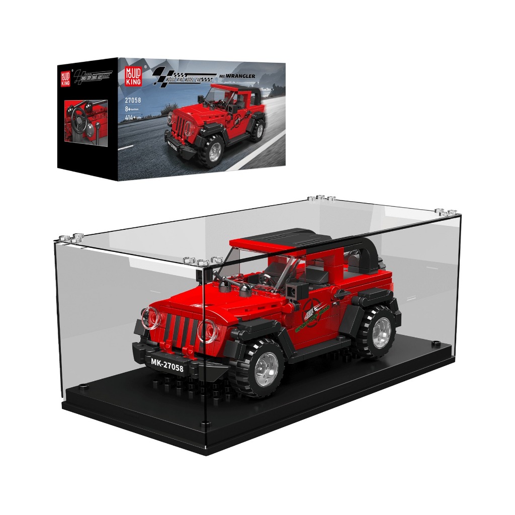 Mould King 27058 Speed Champions Wrangler Off-road Vehicle Building Set ...