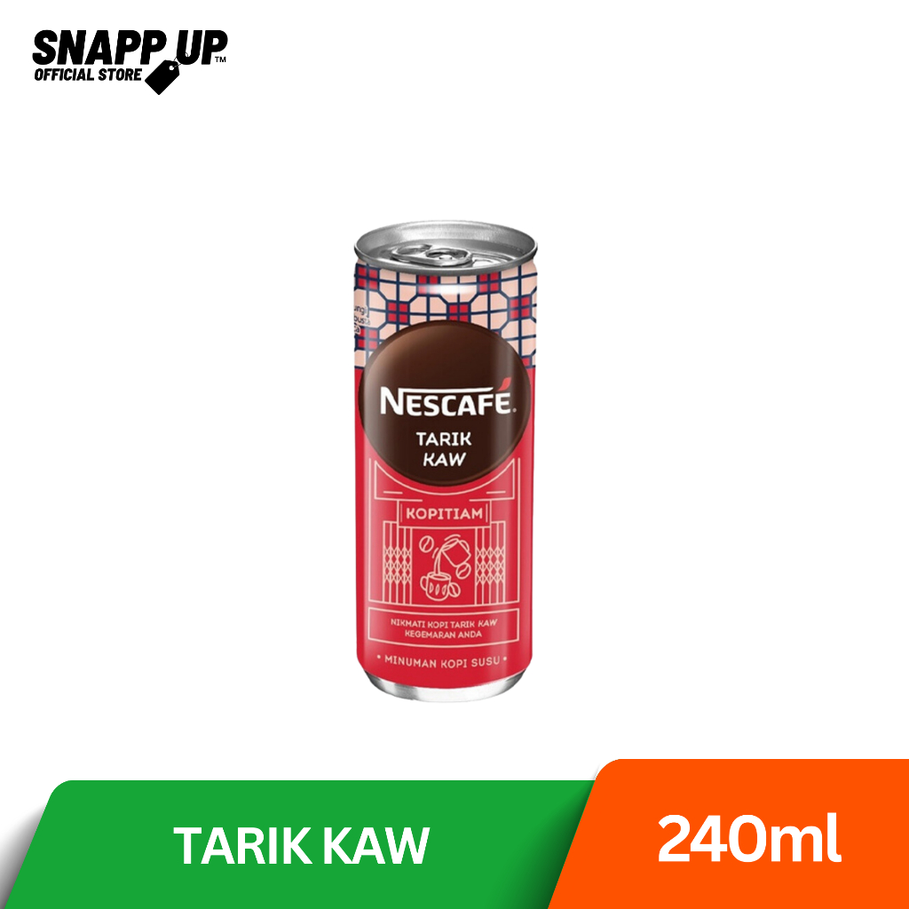 Nescafe Can Original/Mocha/Latte/Tarik/Ice/Kopi O/Kopi C/Cham/Tarik Kaw ...