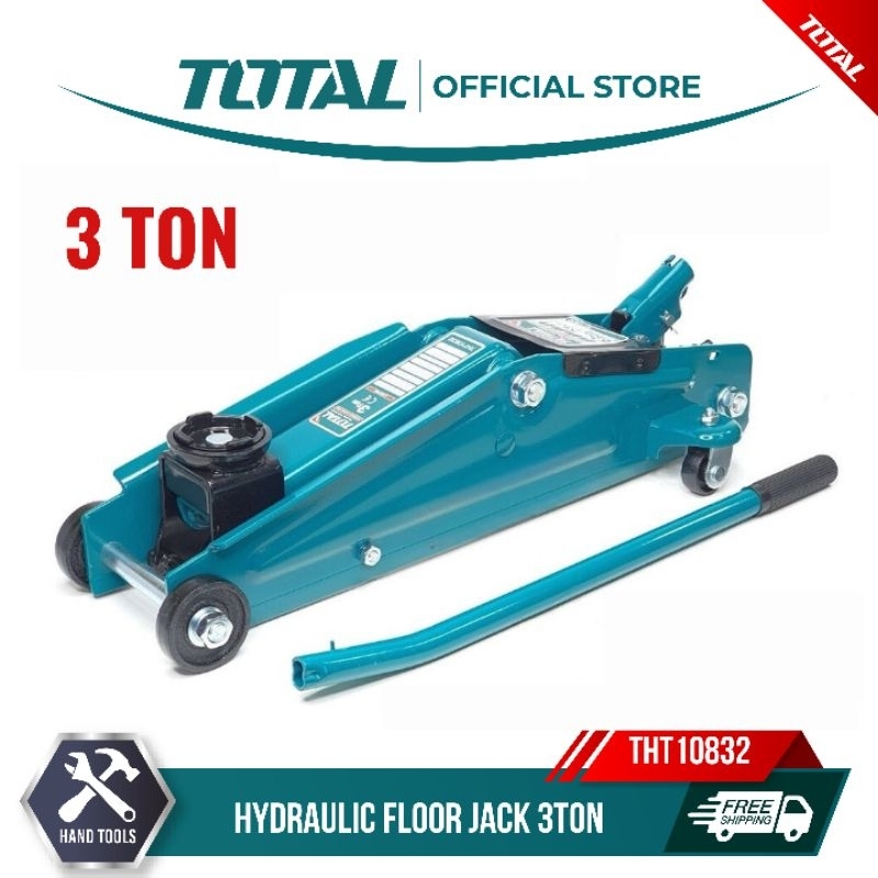 Total Hydraulic Floor Jack (3 TON) THT10832 | Shopee Malaysia