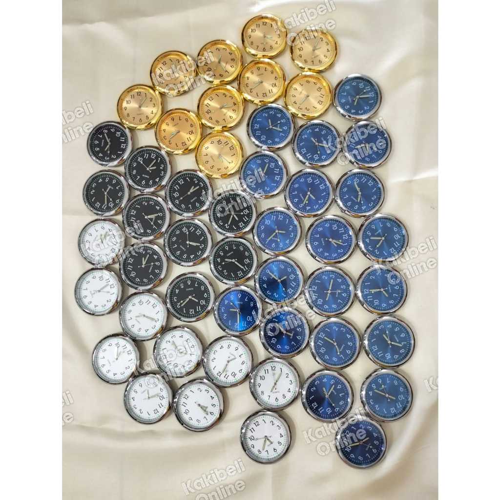 Jam kuarza mini untuk kereta hiasan dalaman kereta viral perhiasan ...